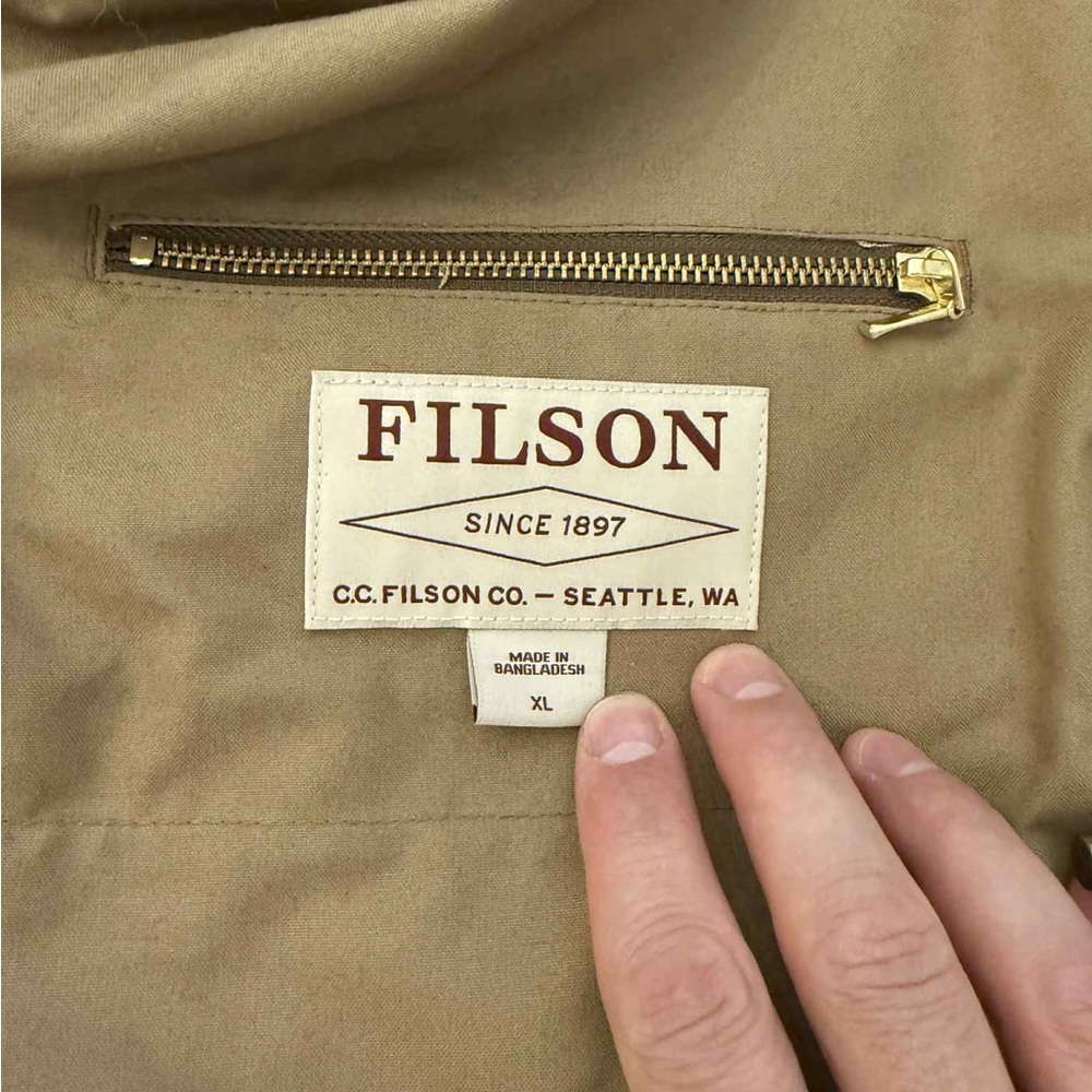 Filson Tin Cloth Field Jacket - Gem